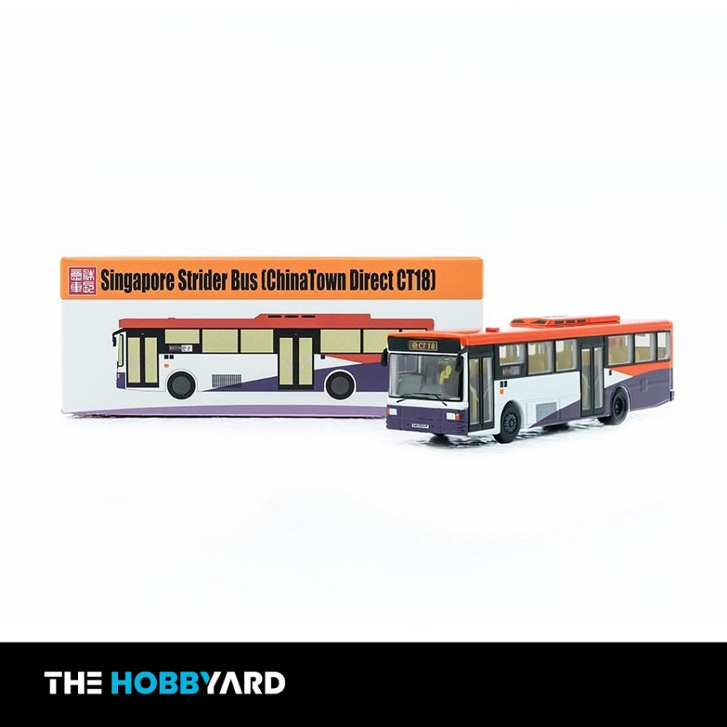 [READY STOCK] SG_BC_BUS 1/110 Singapore DM3500 Bus (Chinatown Direct ...