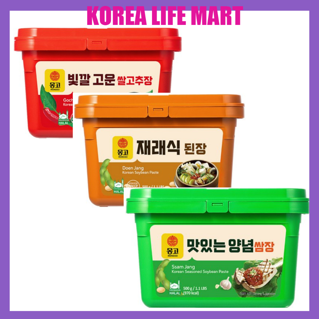 [Monggo Foods] HALAL Certified Rice Gochujangㅣ Traditional Doenjang l ...