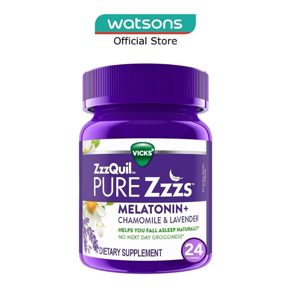 ZZZQUIL Pure Zzzs Melatonin Sleep Aid Gummies (Helps You Fall Asleep ...