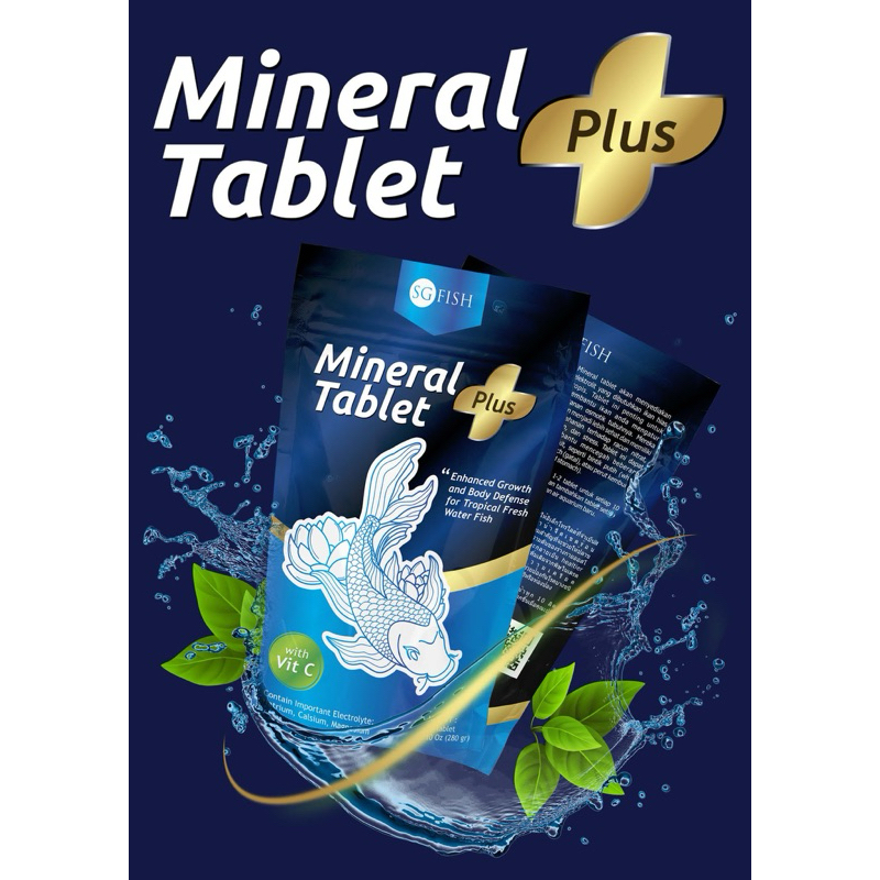 KTeam Betta Fish Mineral Tablet Plus Vitamin C for All fish type ...