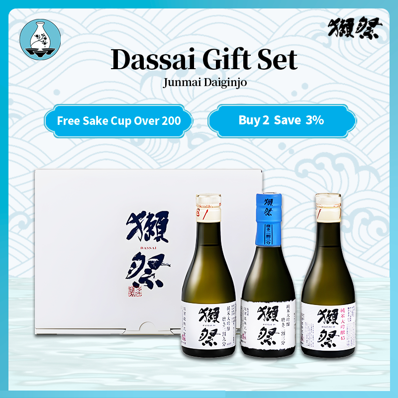 Dassai Gift Set Drinking Set 23 39 45 180ml x 3 Bottles 16% Junmai ...