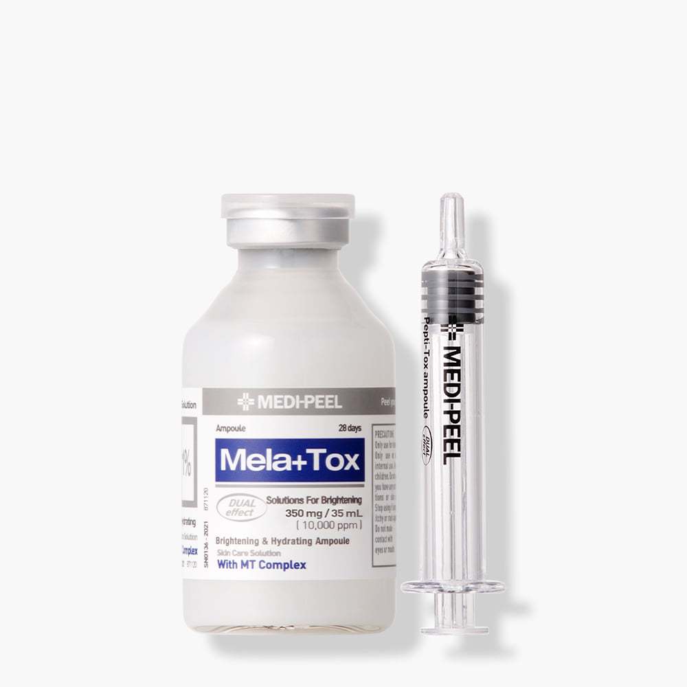 Mela Plus Tox Serum Pigmentation Whitening Ampoule 35ml | Shopee Singapore