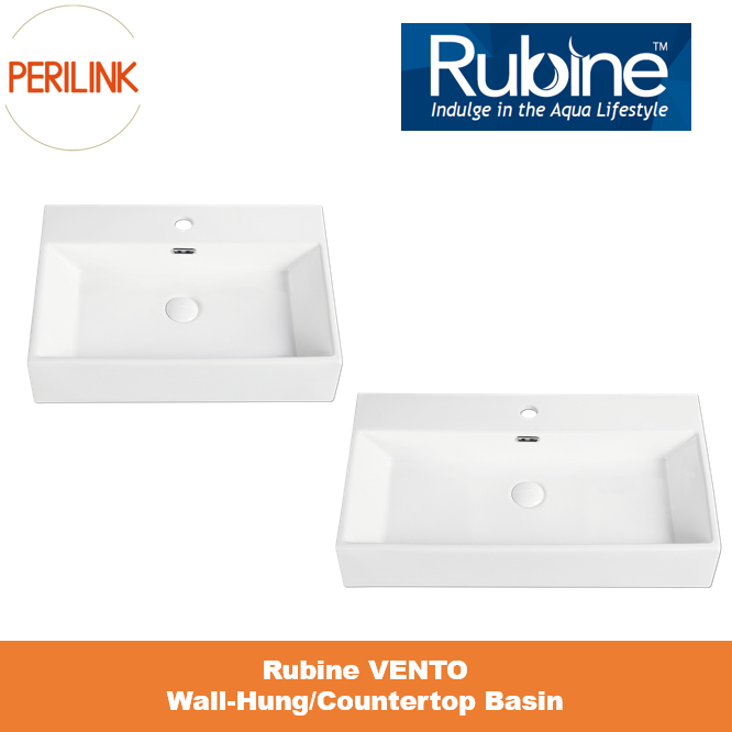 Rubine Wall-Hung/Countertop Basin Vento 50M / Vento 58M / Vento 60M ...
