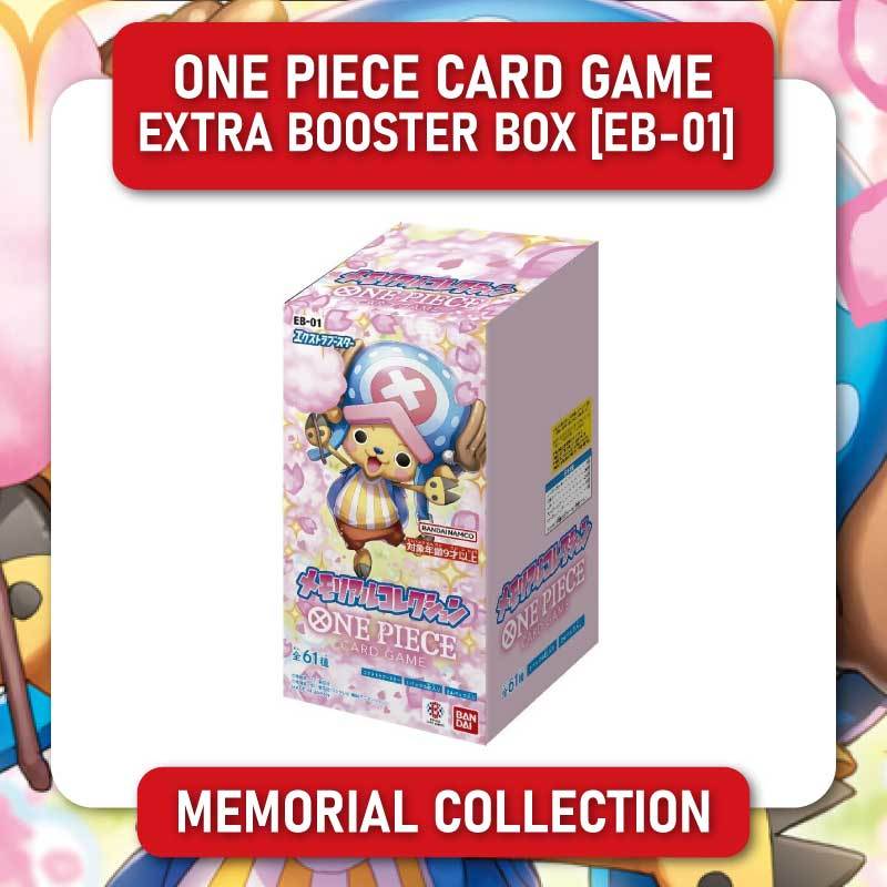 One Piece Card Game (EB-01) Memorial Collection EXTRA BOOSTER Box ...