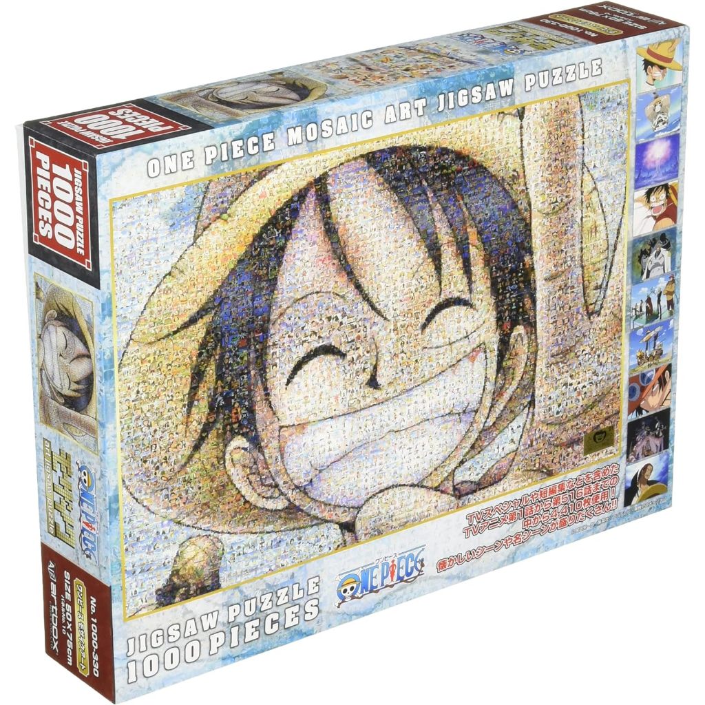 [Direct from Japan] Ensky 1000 pieces Jigsaw Puzzle One Piece Mosaic Art - Monkey D Luffy ...