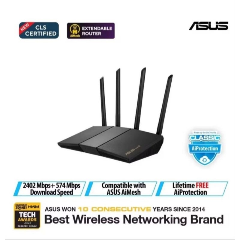 [SG SELLER 🇸🇬] Asus AX3000 RT-AX3000P Wifi 6 Router Next Gen Smart Dual Band Router Asus RT ...