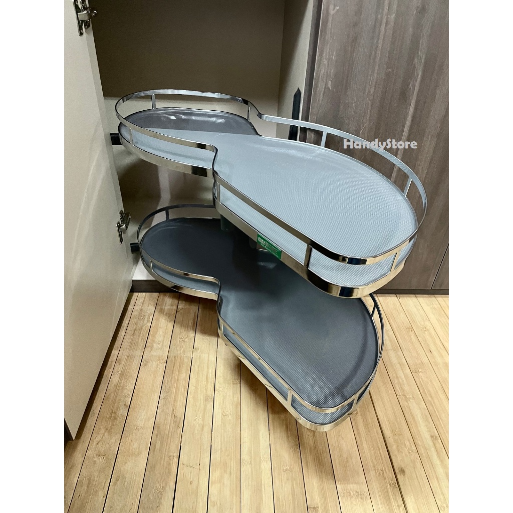 Soft Closing Kitchen Cabinet Magic Corner/ Lazy Susan Pull out Basket ...