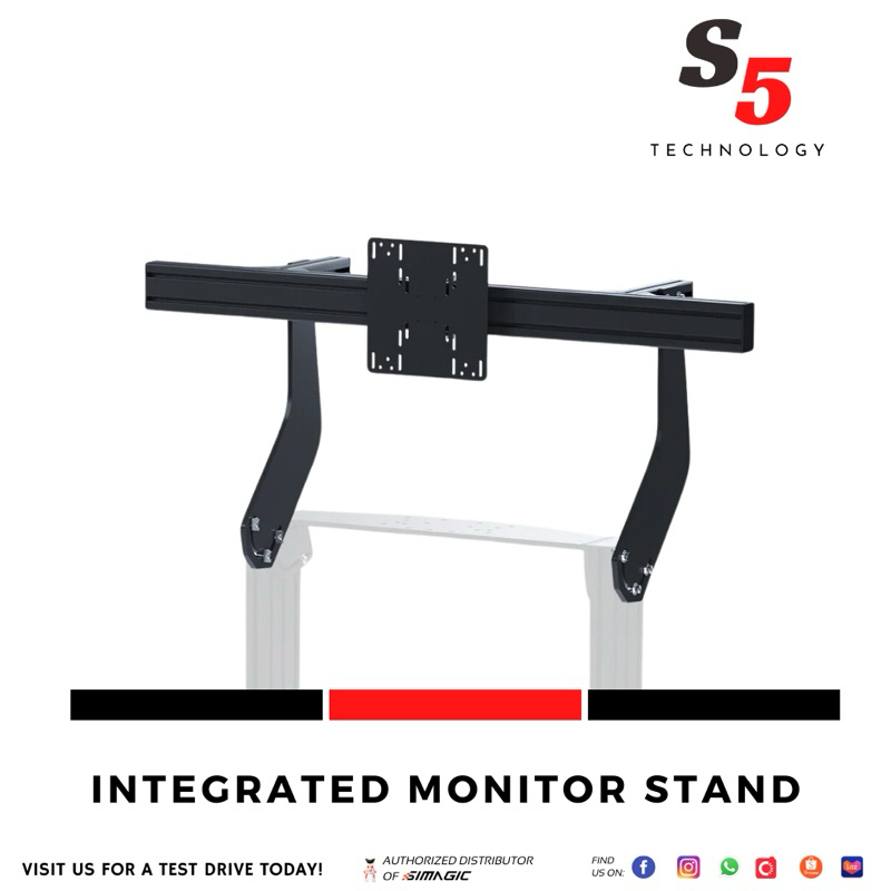 Integrated Monitor Stand / monitor tv stand sim racing / monitor stand ...