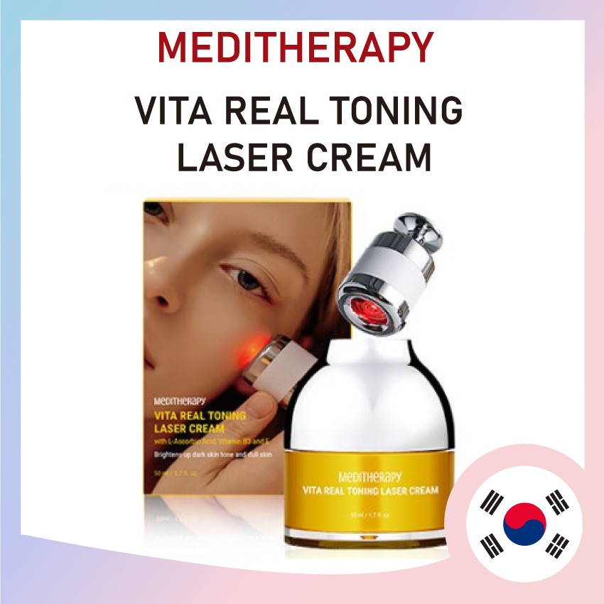 [ MEDITHERAPY ] RENEWAL Vita Real Toning Laser Cream 50ml, Vitamin ...