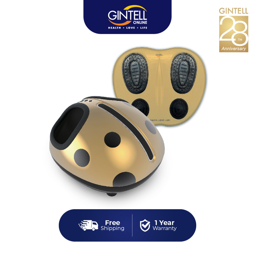 GINTELL G-Beetle Plus Foot Massager and GINTELL Tens Pad | Shopee Singapore