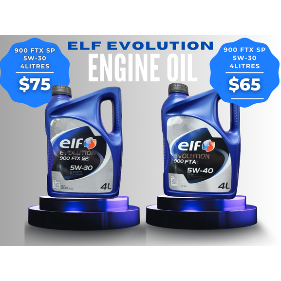 Elf Engine Oil 4L 5W-30 / 5W-40 Fully Synthetic | Shopee Singapore