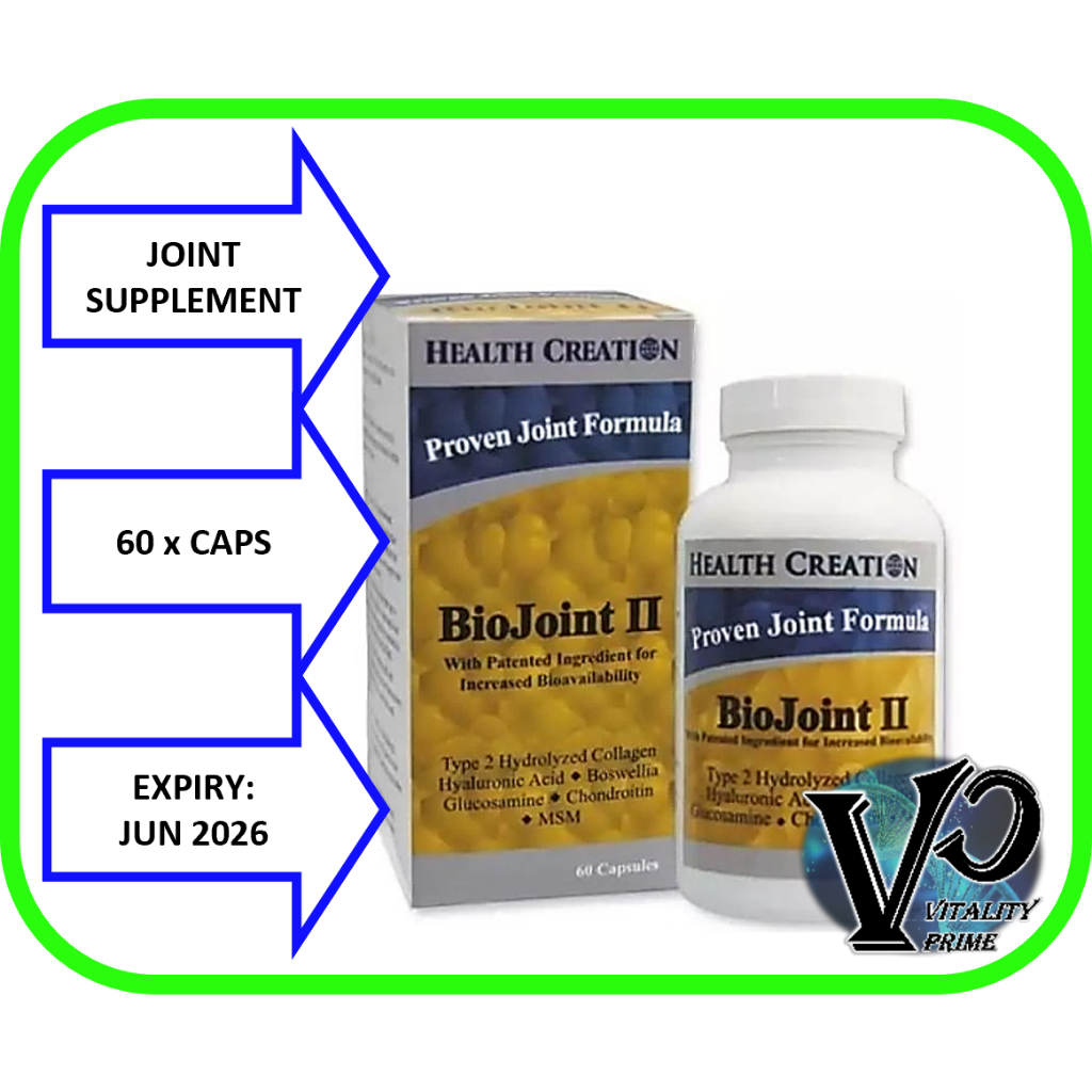 BIOJOINT II - Proven Joint Supplement [Exp: Jun 26] 60 Caps | Shopee ...