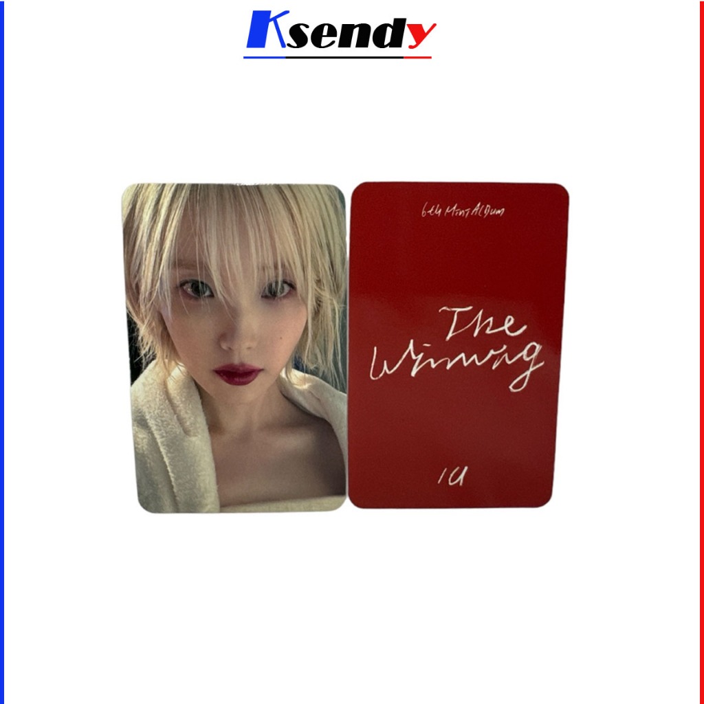 IU - The Winning OFFICIAL PHOTOCARD 1EA | Shopee Singapore