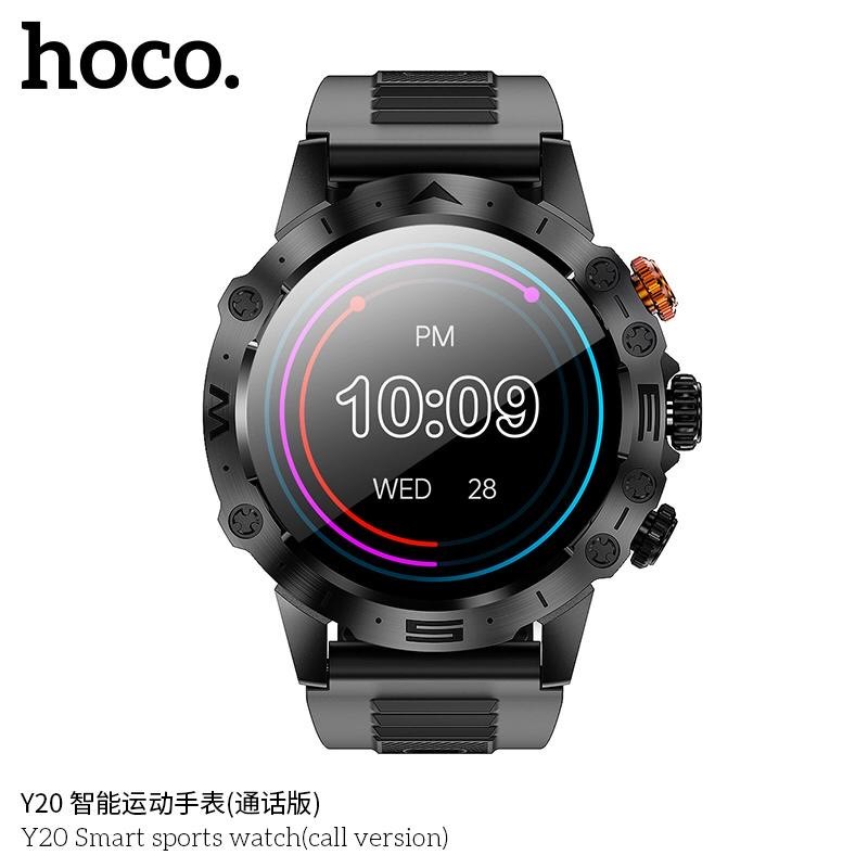 hoco Y20 Smart Sports Watch (call version) | Shopee Singapore
