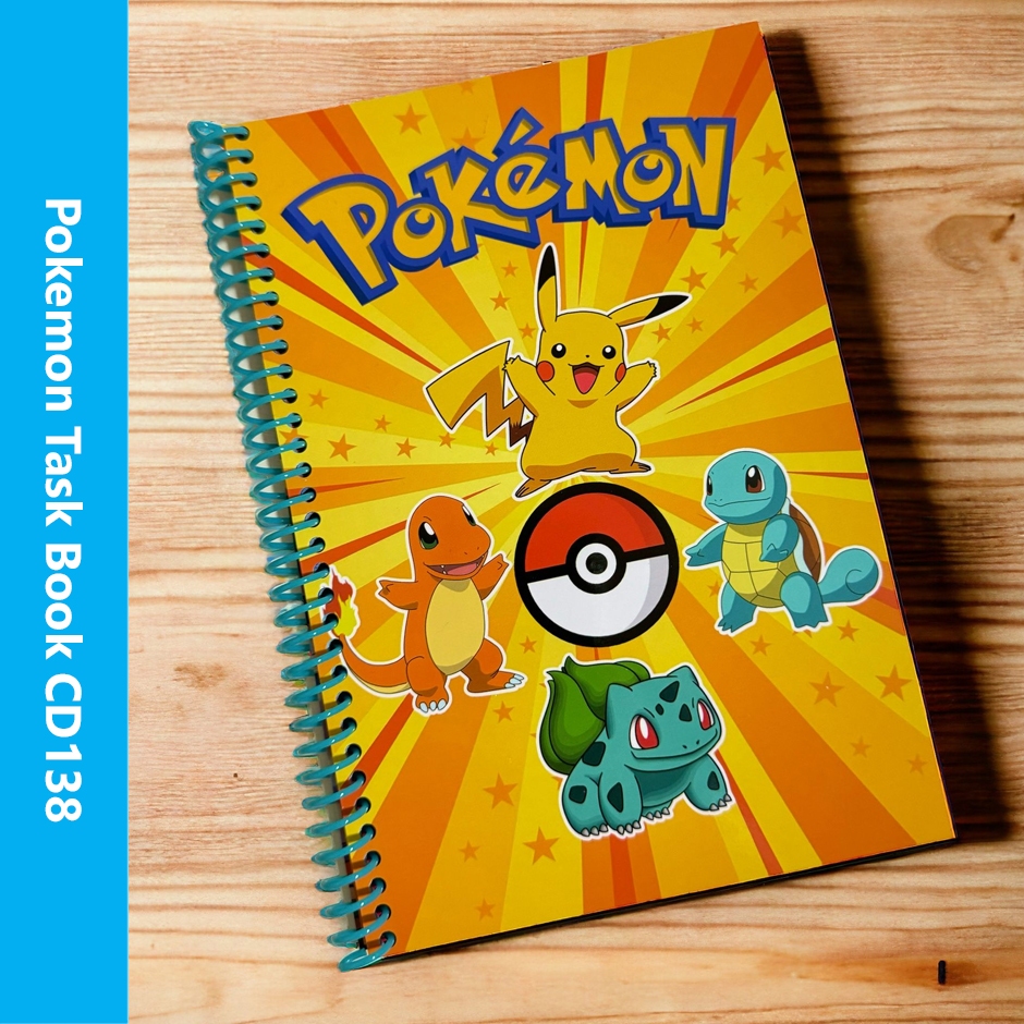 Pokemon Task Book | Shopee Singapore