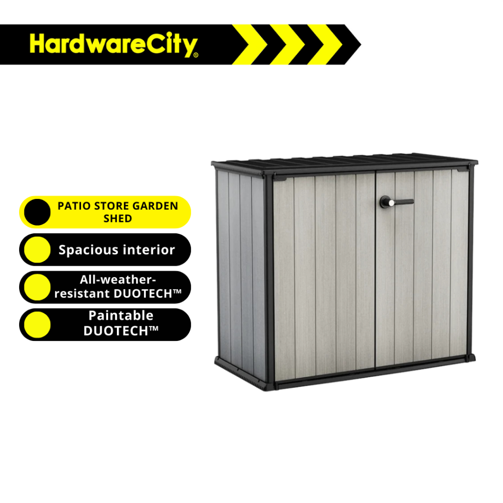 Keter Patio Store Garden Shed | Shopee Singapore