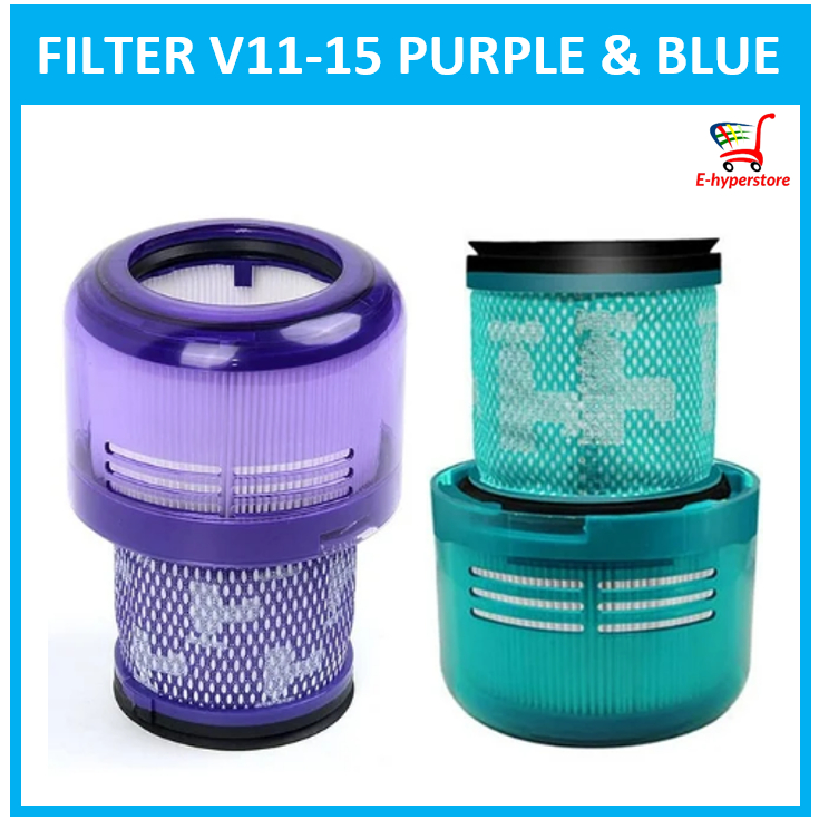 V11 V15 SV14 Compatible Hepa Filter Replacement Purple Blue Filters ...