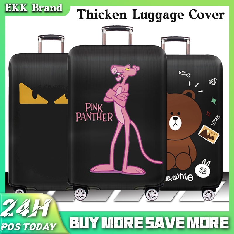 EKKALL Luggage Cover Protector Elastic Thicken Waterproof Cartoon ...