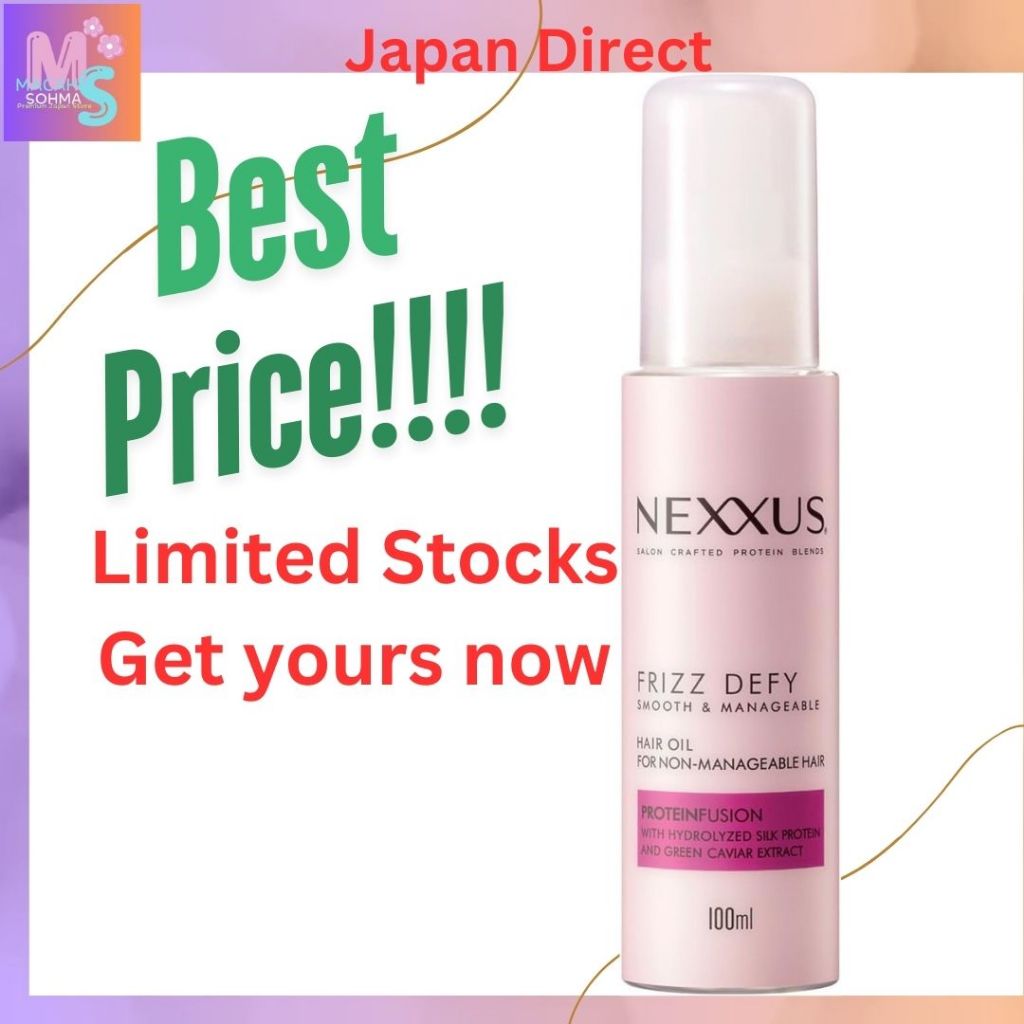 Unilever Nexxus Hair Oil 100ml Smooth Leave in Treatment / Intense ...