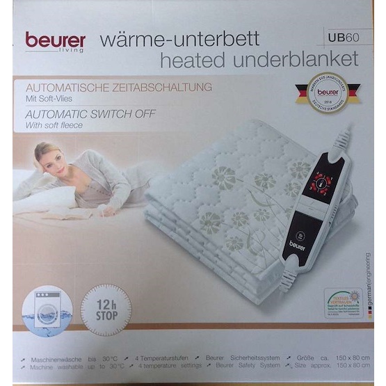 Beurer UB60 Underblanket (150x80cm) | Shopee Singapore