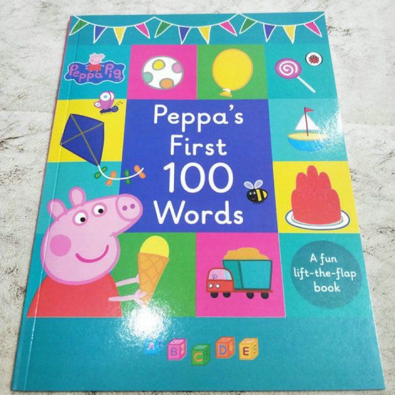 【SG STOCK】Children Popular Books Peppa Pig Peppa first 100 words ...
