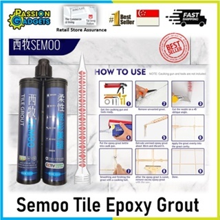 Semoo Tile Epoxy Grout Tiles Grouting Gap Filler Floor Tiling ...