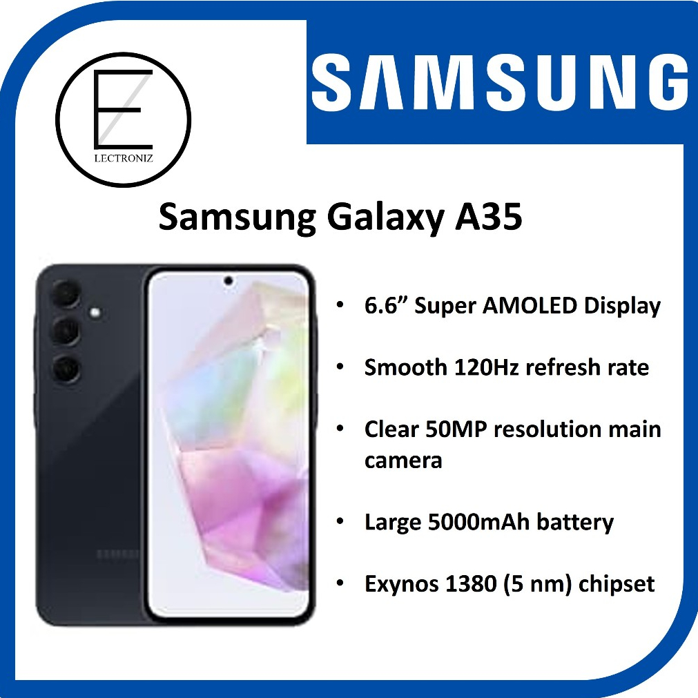Samsung Galaxy A35 5G | Global ROM | Shopee Singapore