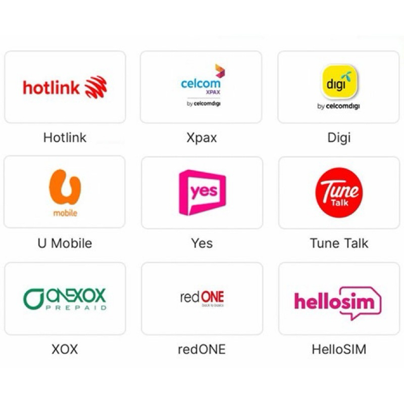 [Fast Service] Malaysia Prepaid Reload (Hotlink, Celcom,Digi, Umobile ...