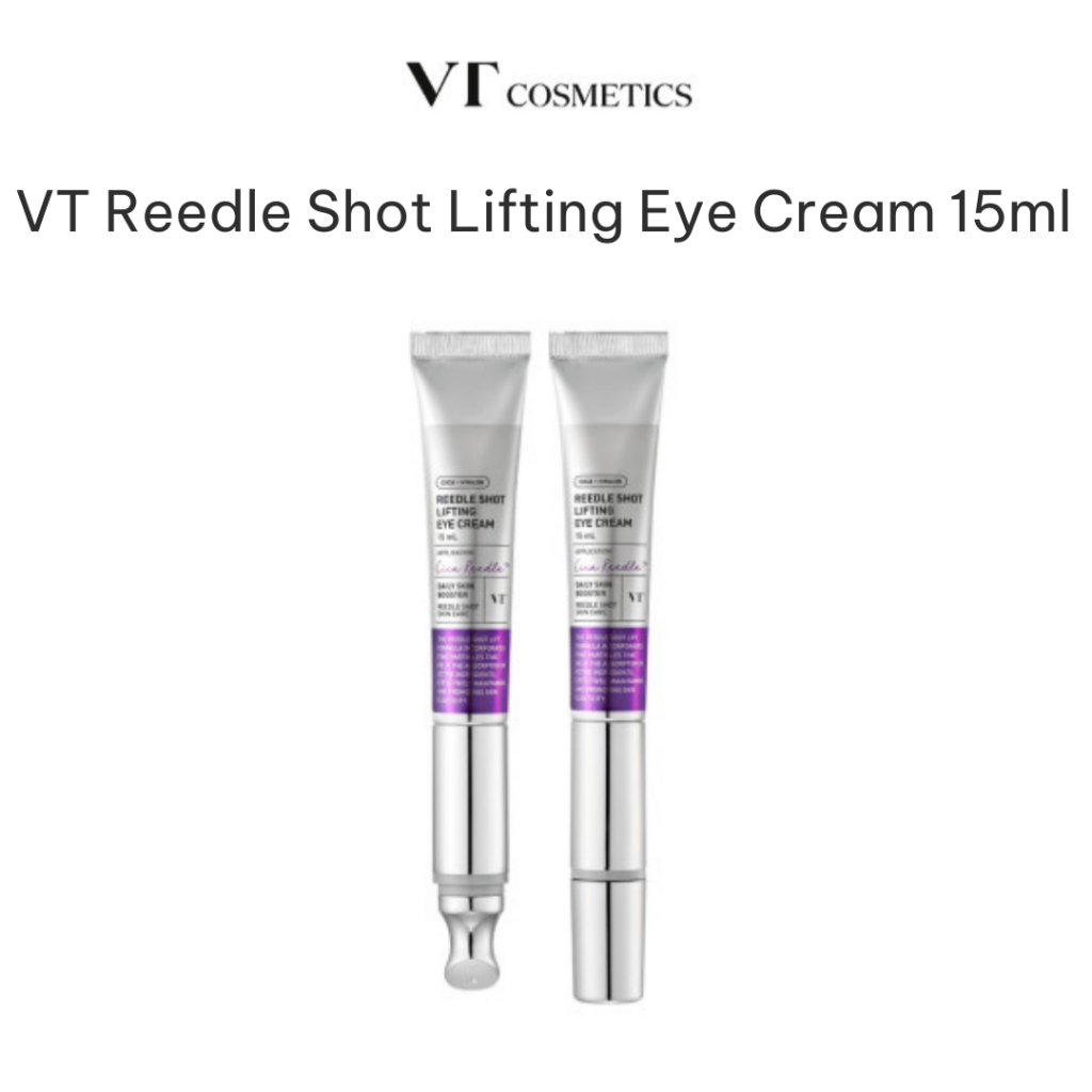 VT COSMETICS Reedle Shot Lifting Eye Cream Anti-aging 15ml |VT NEW FORMULA LIPOSOME 100 | Shopee ...