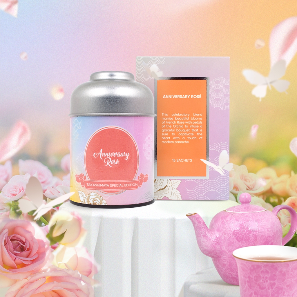 PRYCE TEA Anniversary Rosé Tea (Oolong with French Rose and Orchid ...
