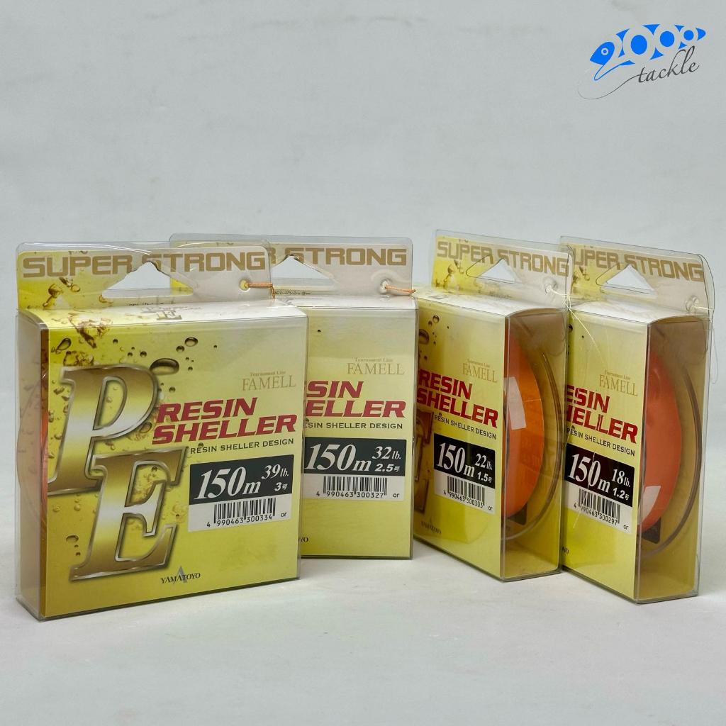 YAMATOYO FAMELL RESIN SHELLER SUPER PE LINE 150M #ORANGE | Shopee Singapore