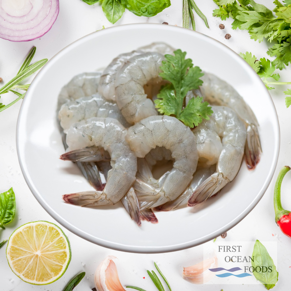 (First Ocean Foods) Prawns Peeled Tail On Large - 1kg | Shopee Singapore