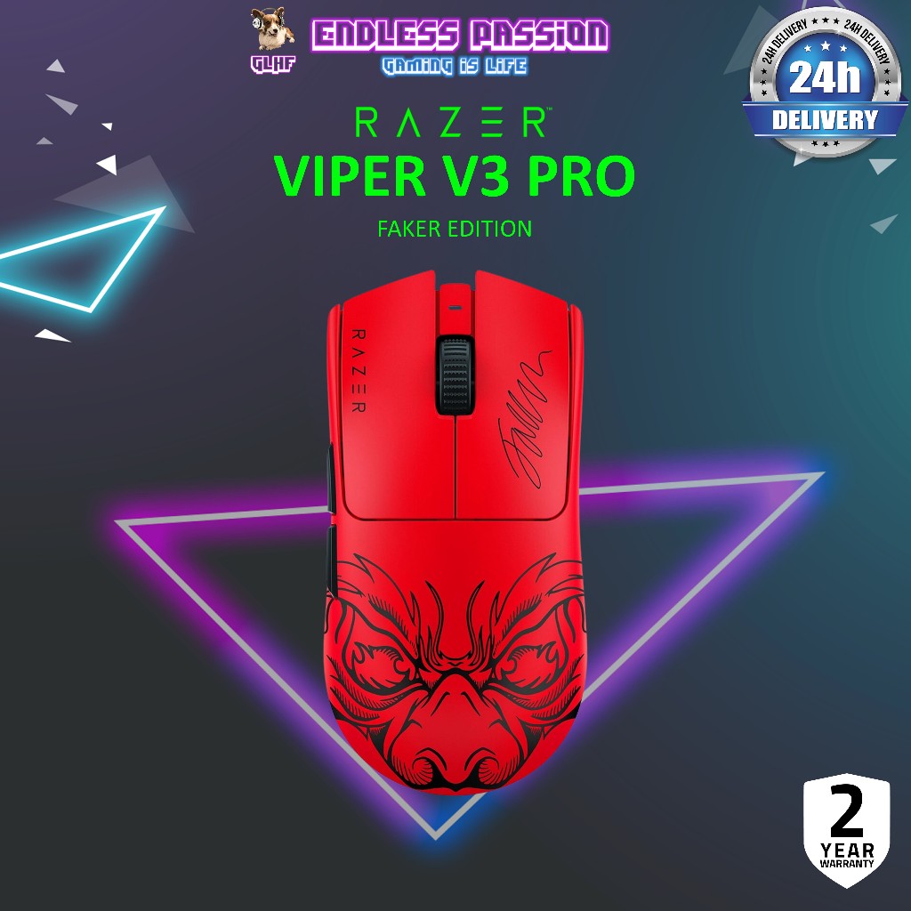 Razer Viper V3 Pro Faker Edition - Wireless Esports Gaming Mouse ...