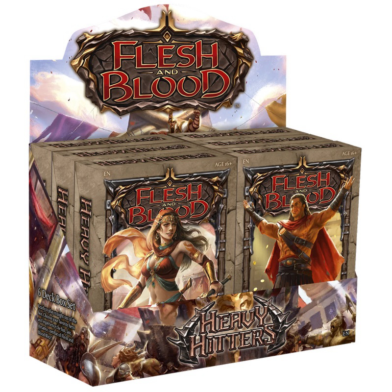Flesh and Blood Trading Card Game TCG Heavy Hitters Blitz Decks ...