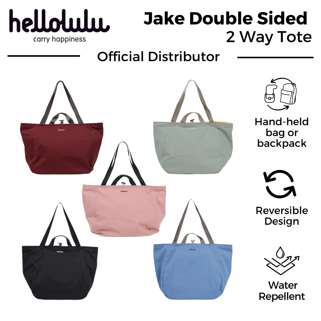 Hellolulu Jake Double Sided 2 Way Tote | Shopee Singapore