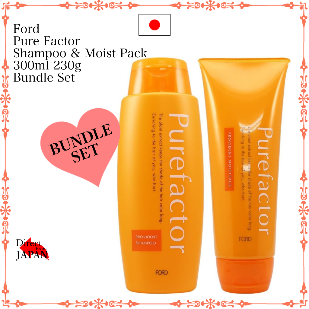 Ford Pure Factor Shampoo & Treatment ( Conditioner ) Moist Pack 300ml ...