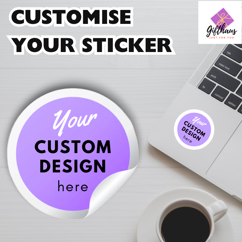 YOU DESIGN WE PRINT Custom Your Sticker Label Printing Personalised ...