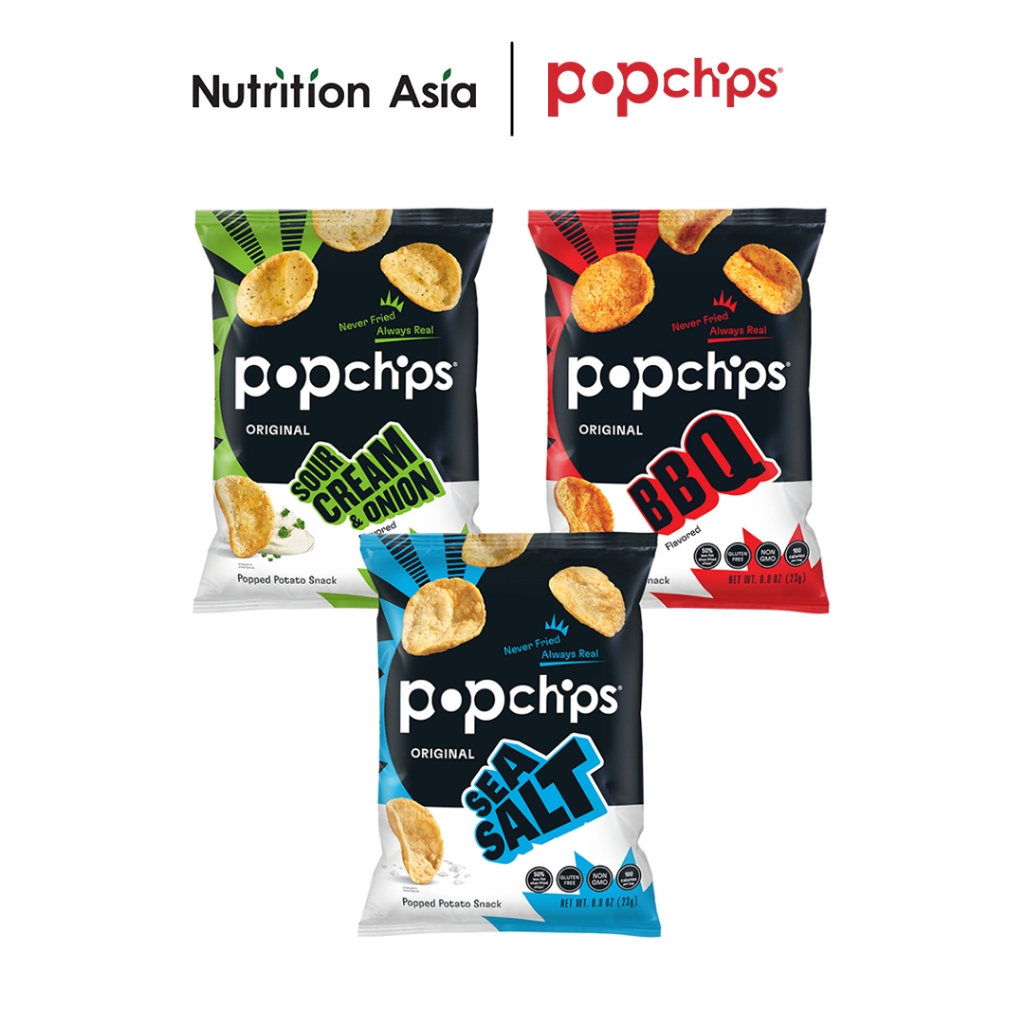 Popchips Popped Potato Chips 23g (0.8oz) (CHECK EXP DATE) | Shopee ...
