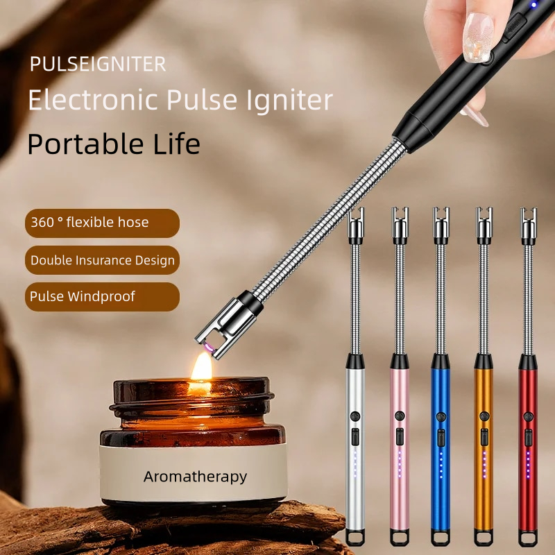 【SG】Multi-color Kitchen Igniter Type-C Electronic Charging Candle Gas ...