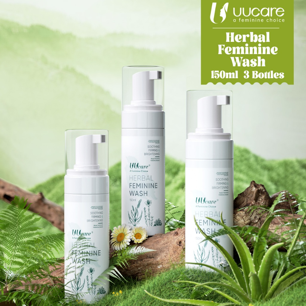 UUcare Herbs Extract Intimate Wash Feminine Wash 150ml Foam Anti-itch ...