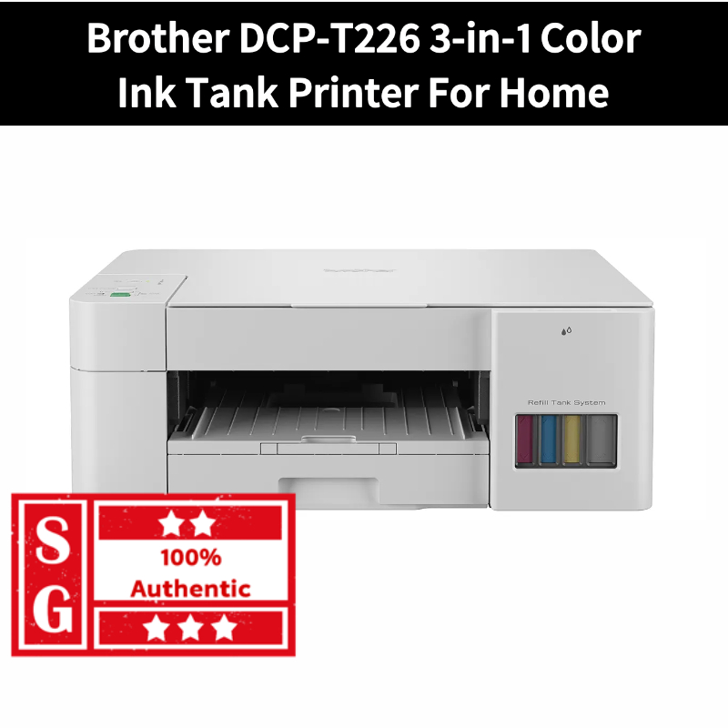 Brother DCP-T226 3-In-1 Color Ink Tank Printer Brother Printer ...