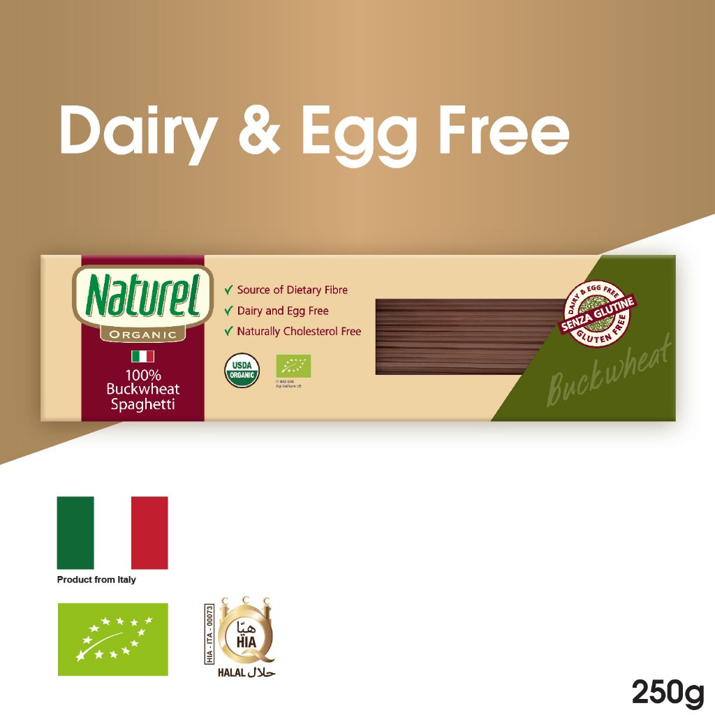 Naturel Organic Gluten-free Buckwheat Spaghetti (250g) | Shopee Singapore