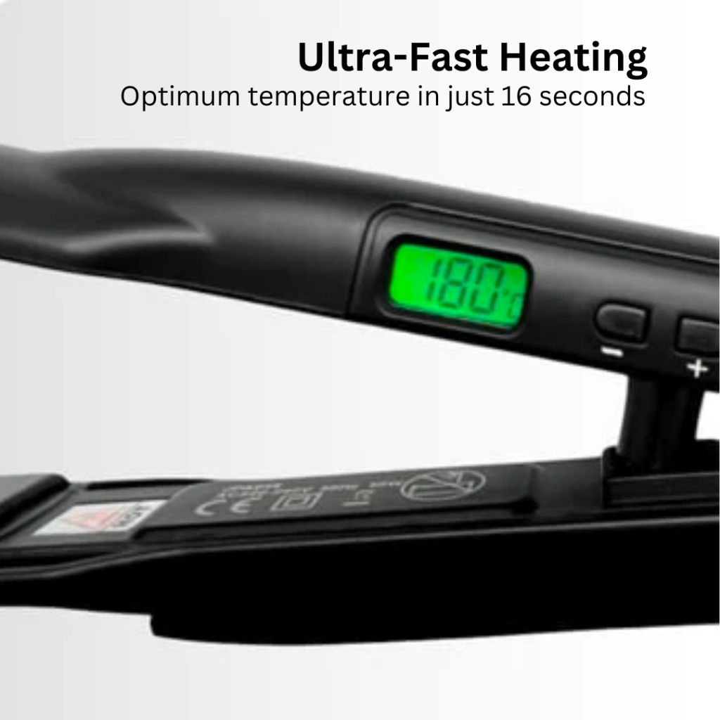Stryv Pro Styler Salon Grade 2 in 1 Flat Iron & Straightener 50W ...