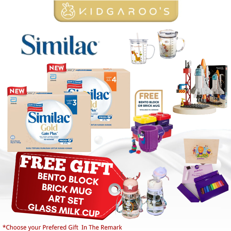 Similac Gain Plus - Stage 3 / Gain Kid - Stage 4 - 3.0KG Refill ...