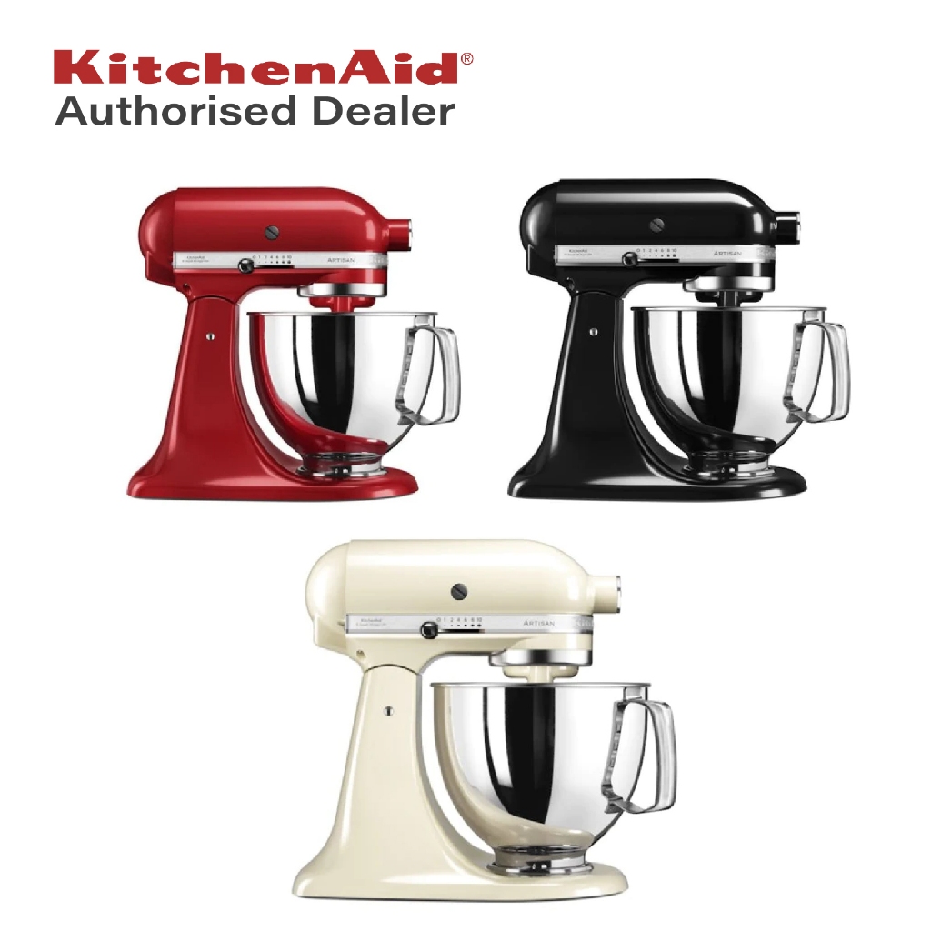 KitchenAid 4.8 Liter Tilt-Head Stand Mixer 5KSM125 | Shopee Singapore