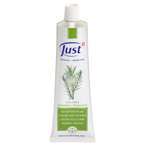 Original [Swiss JUST] Tea Tree Cream 100 ml (Made in Switzerland ...