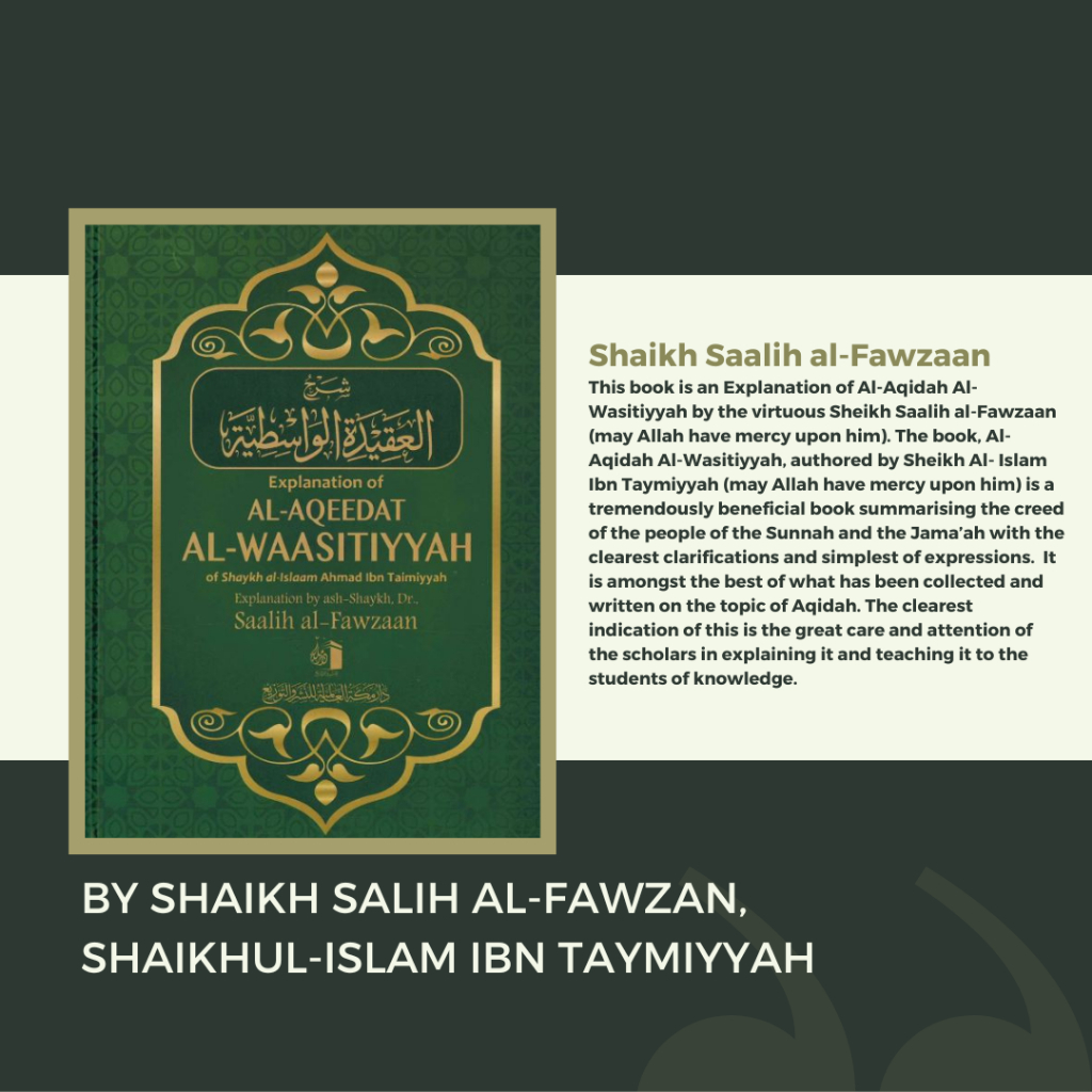 Explanation of Al-Aqeedat Al-Waasitiyyah of Shaykh al-Islam Ahmad ibn ... Explanation of Al-Aqeedat Al-Waasitiyyah of Shaykh al-Islam Ahmad ibn ...