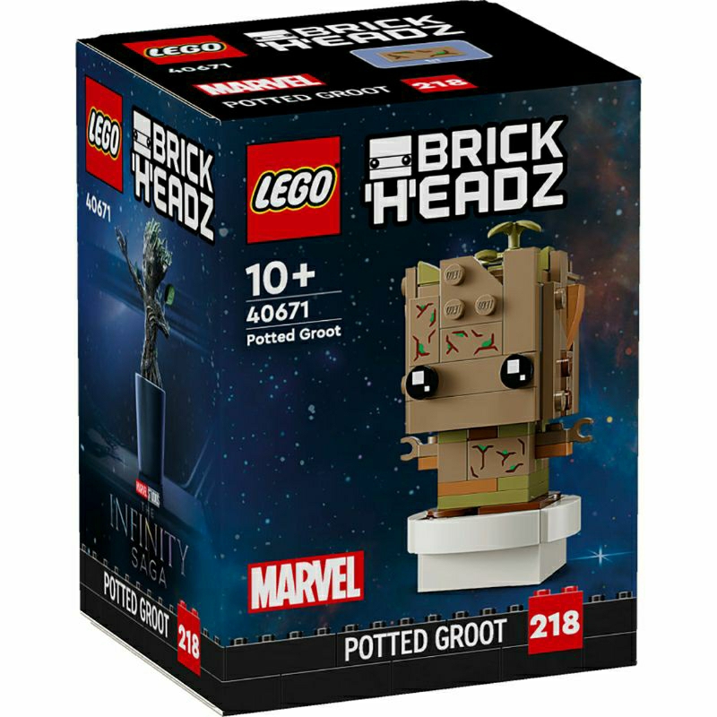 LEGO BrickHeadz 40671 Potted Groot | Shopee Singapore