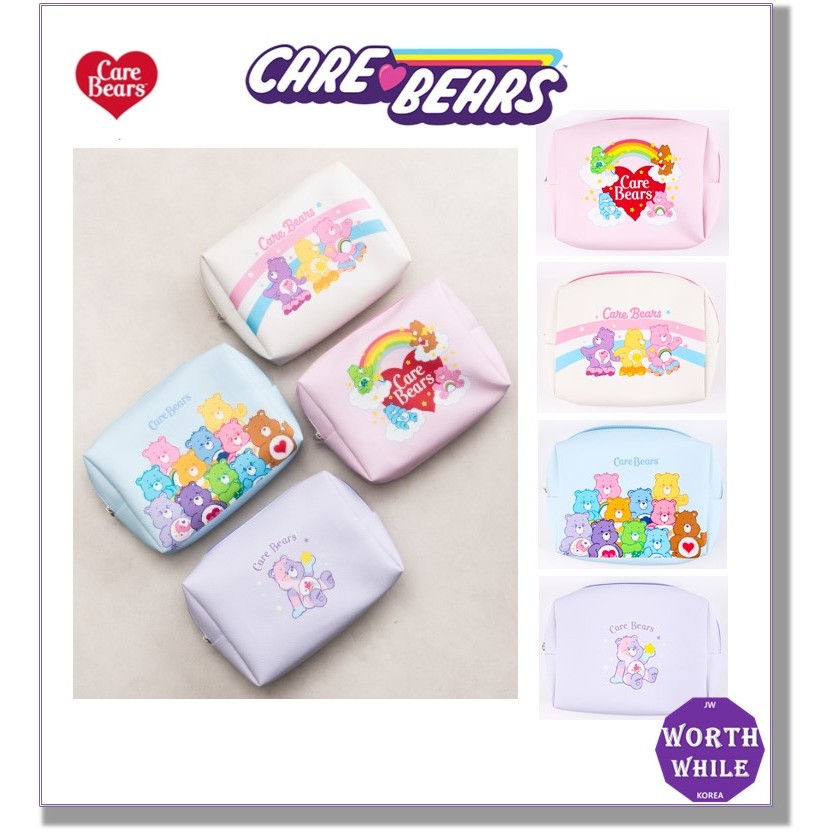 Daiso Korea /Care Bears Pouch 4 types | Shopee Singapore