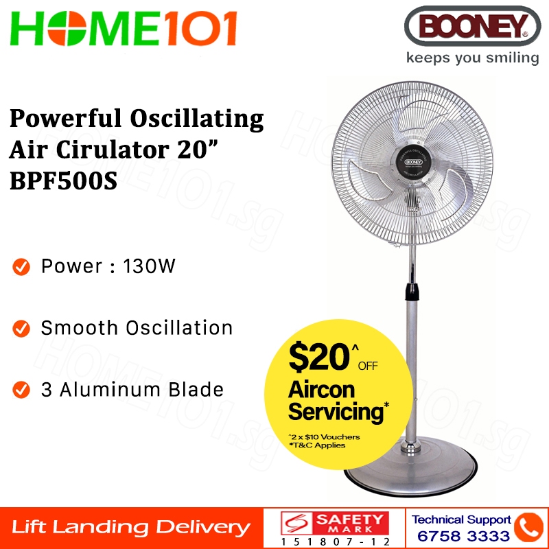 Power Stand Fan 10”- 20” SSO 6510, 6062N, 6065, 6067, 6068-P/SIFS 6010 ...